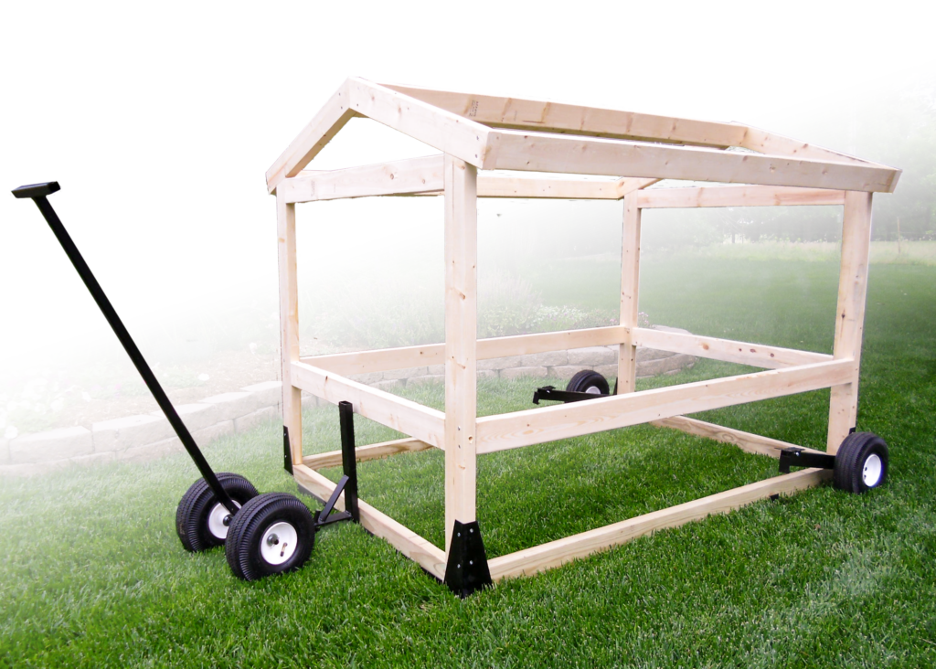 EggCart’n Wheel Lift Kit | Retracting Chicken Tractor Wheels