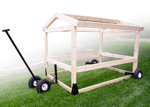 EggCart’n Wheel Lift Kit | Retracting Chicken Tractor Wheels