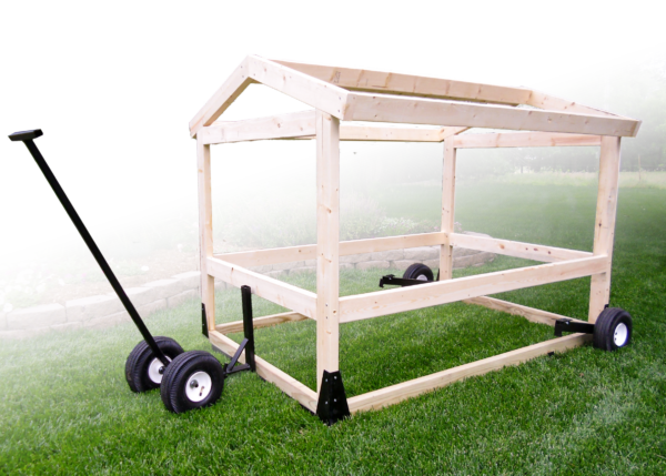 EggCart’n Wheel Lift Kit | Retracting Chicken Tractor Wheels